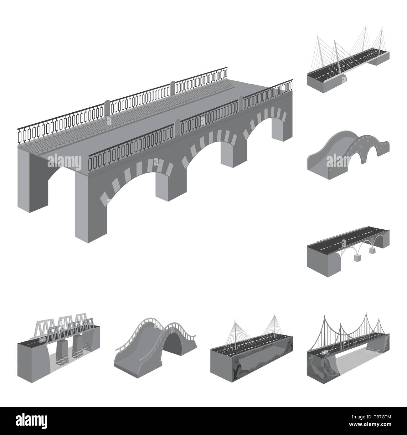 bridge,relocation,construction,pedestrian,mounted,modern,rock,arch ...