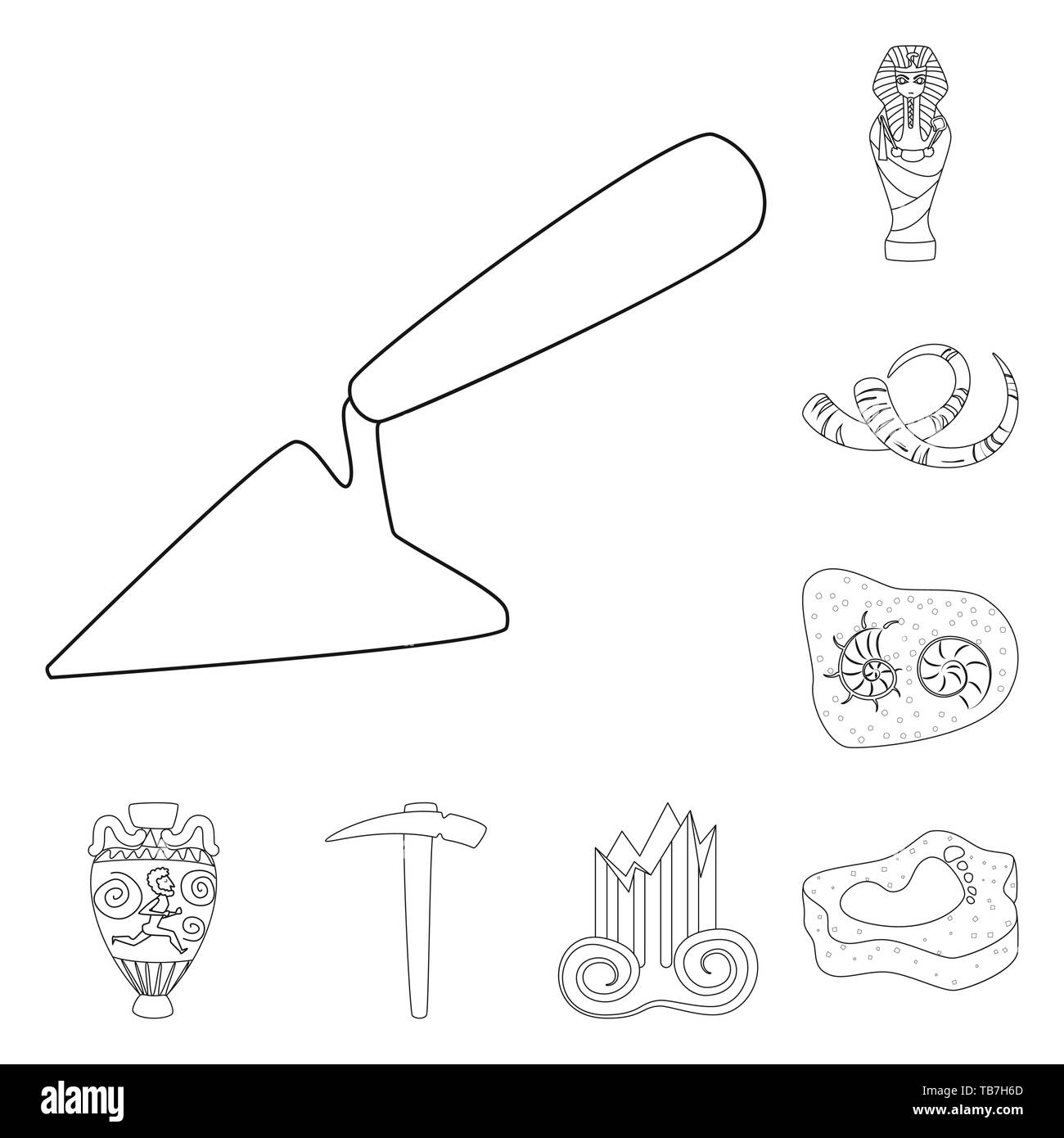 tool,sarcophagus,horn,rock,amphora,pickaxe,architecture,trowel,pharaoh ...