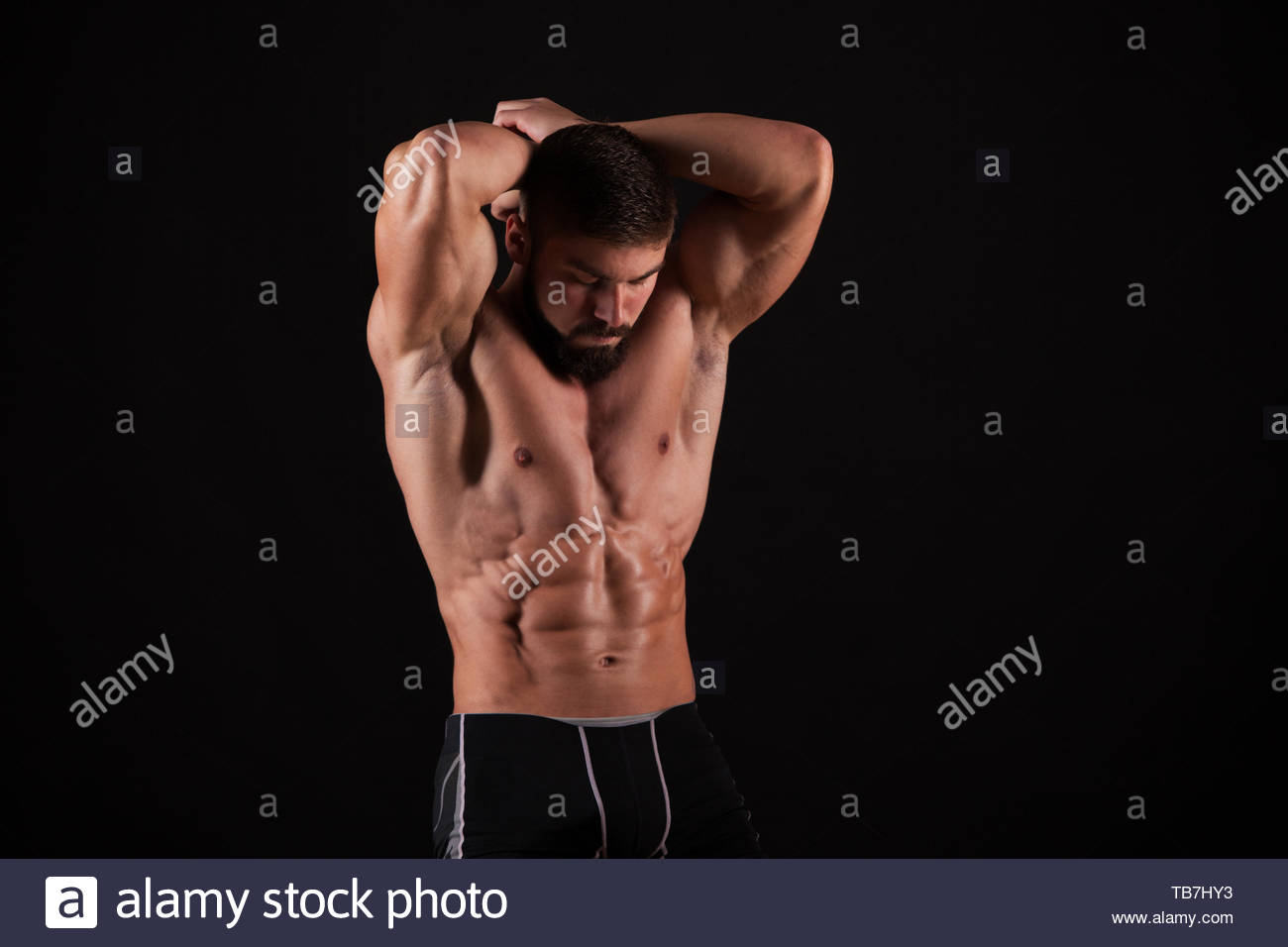Arm Behind Neck Stock Photos & Arm Behind Neck Stock Images - Alamy
