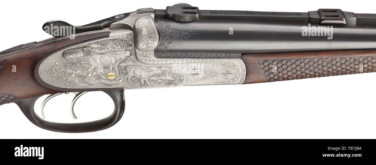 LONG ARMS, MODERN HUNTING WEAPONS, double rifle Anton Sodia - Ferlach ...