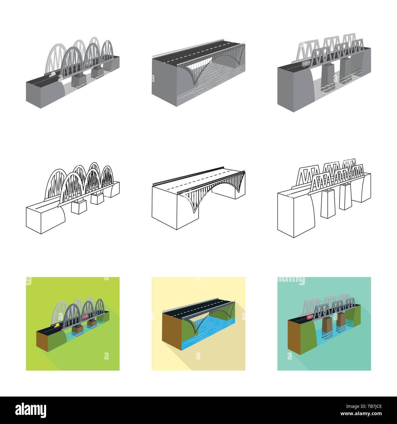 bridge,railway,mounted,modern,train,sea,Coast,railroad,river,metal ...