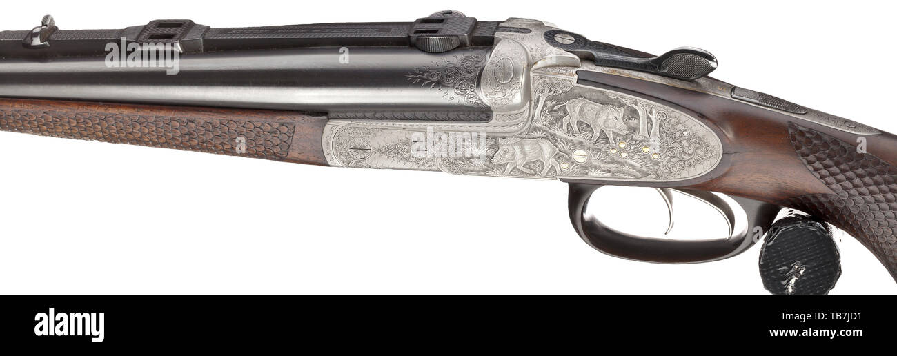 LONG ARMS, MODERN HUNTING WEAPONS, double rifle Anton Sodia - Ferlach ...