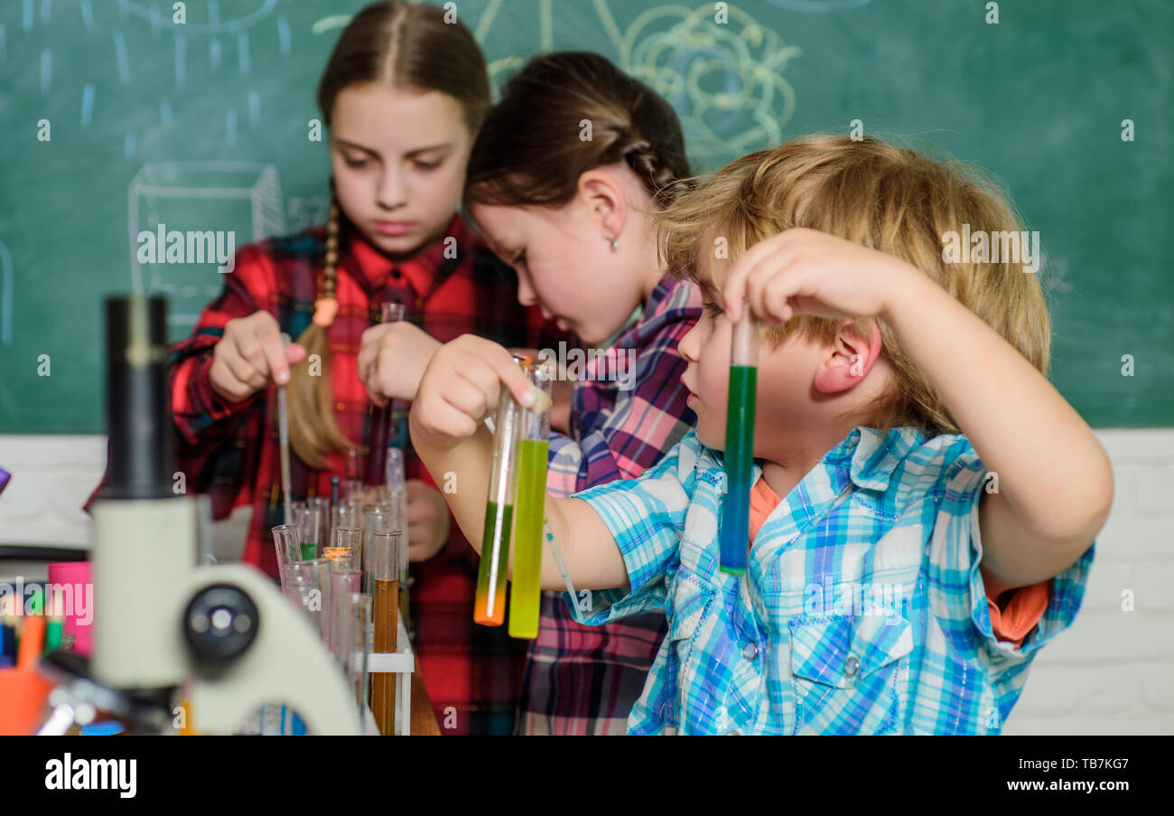 School chemistry laboratory. Laboratory Research - Scientific project ...