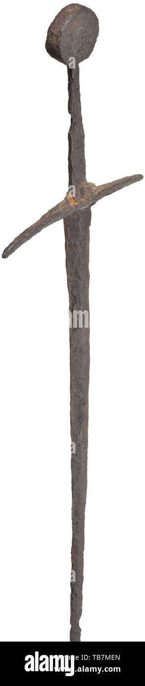 A German or French thrusting sword (estoc), mid-15th century, Slender ...