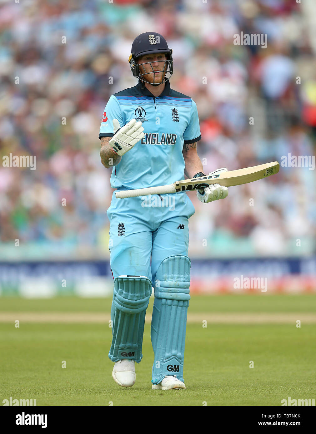 England's Ben Stokes during the ICC cricket World Cup group stage match ...