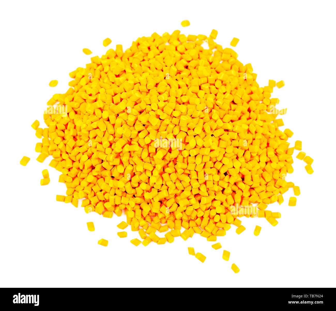 Yellow pellets Cut Out Stock Images & Pictures - Alamy