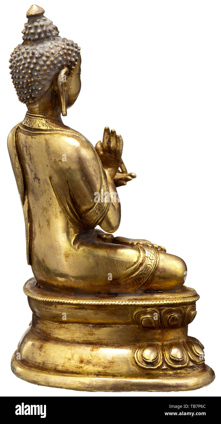 Lotus throne buddha hi-res stock photography and images - Alamy