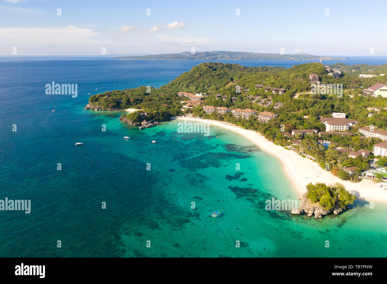 Boracay philippines aerial hi-res stock photography and images - Alamy
