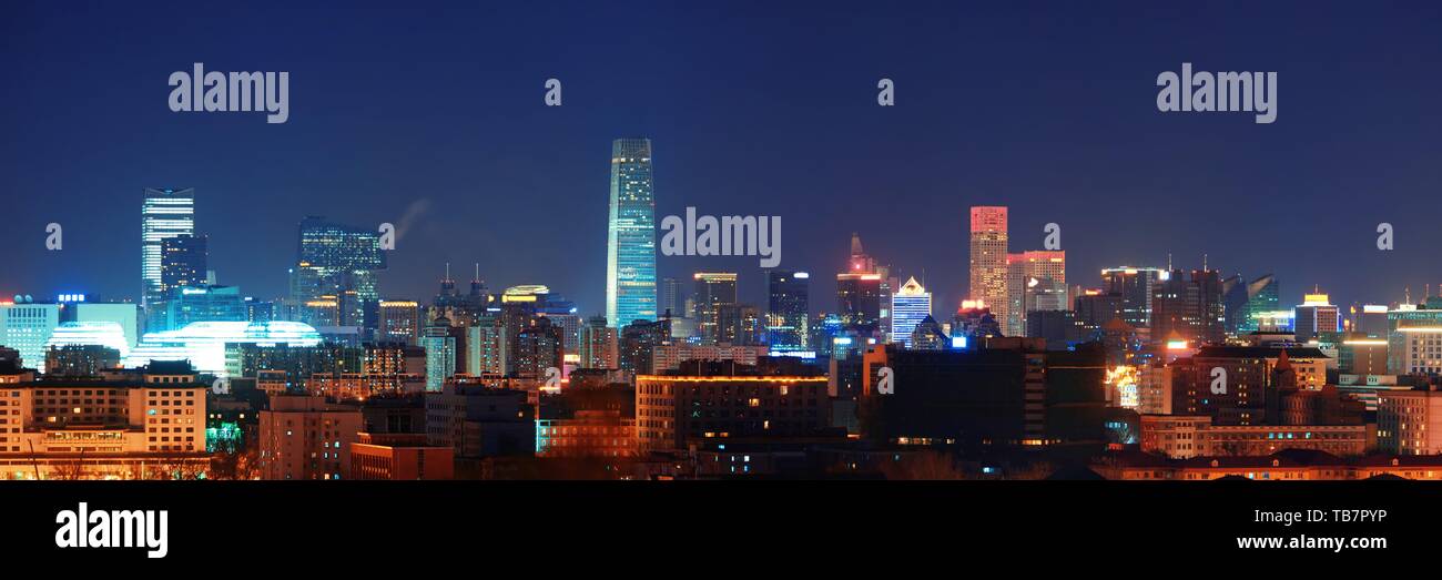 Beijing Skyline Night High Resolution Stock Photography and Images - Alamy