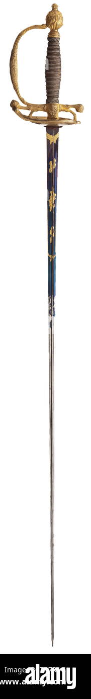 An officer's parade sword, end of the 18th century, Beautiful ...