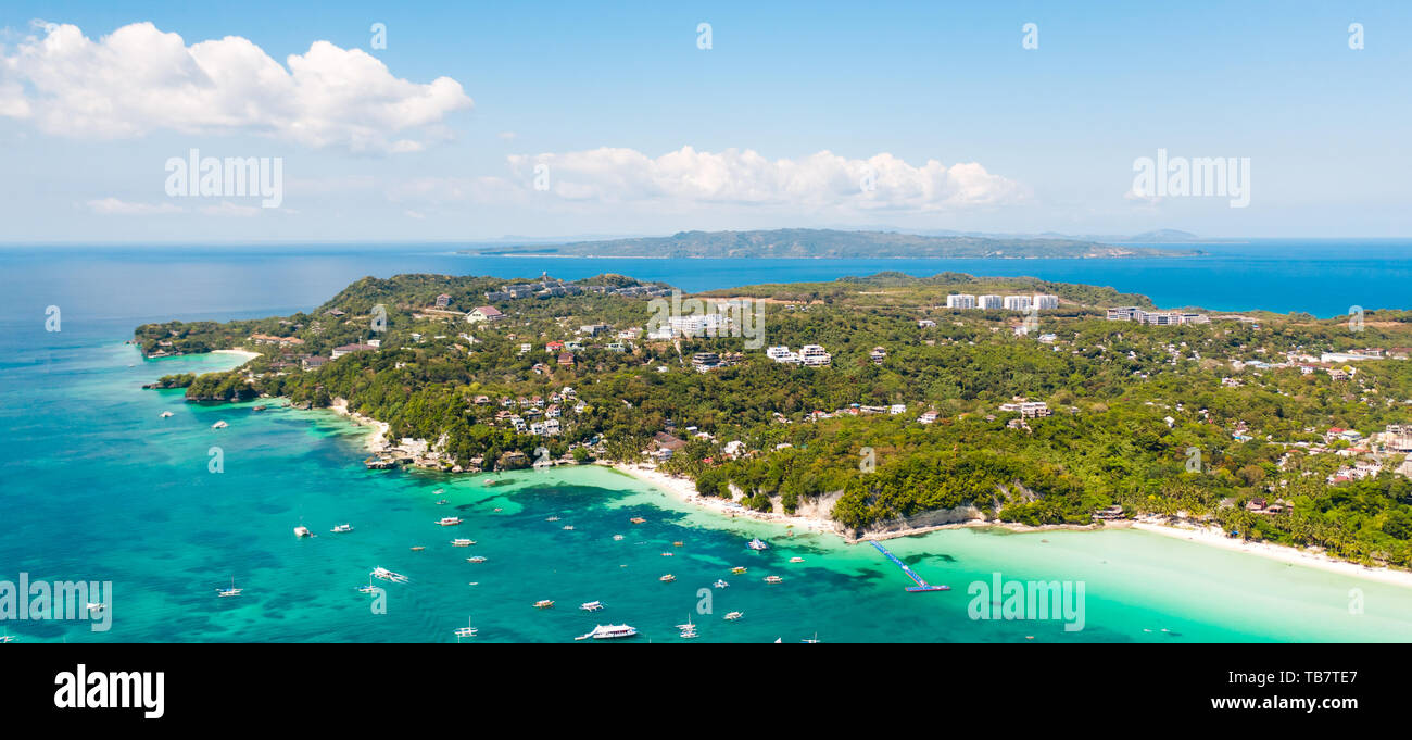 Boracay philippines aerial hi-res stock photography and images - Alamy