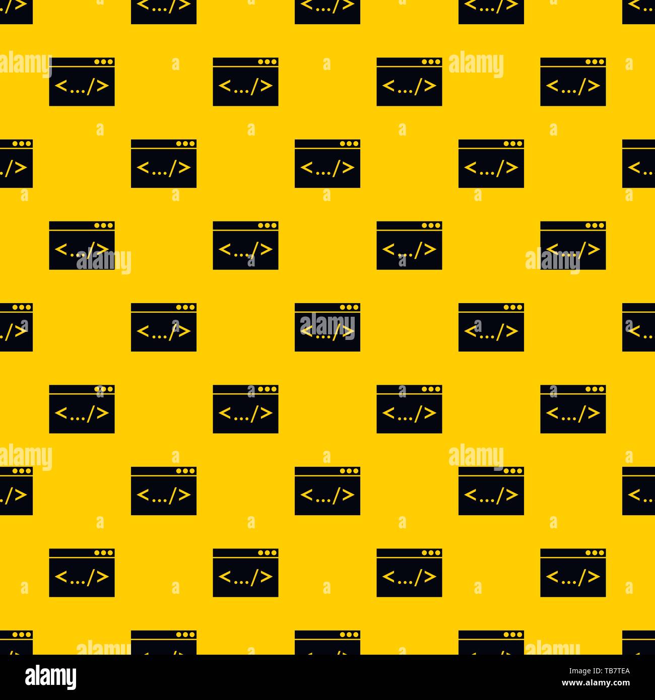 Code window pattern vector Stock Vector Image & Art - Alamy