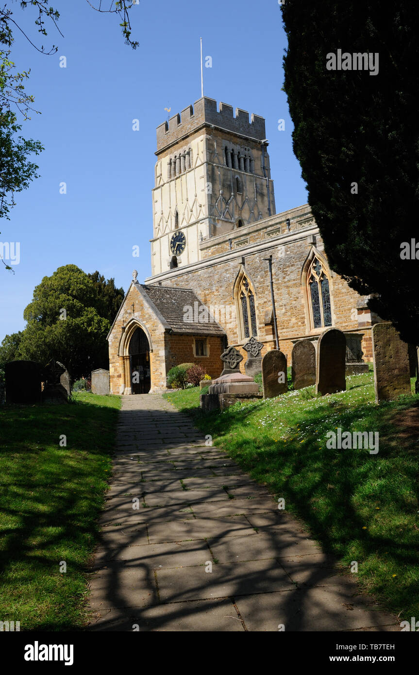 Saxon tower of earls barton church hi-res stock photography and images ...