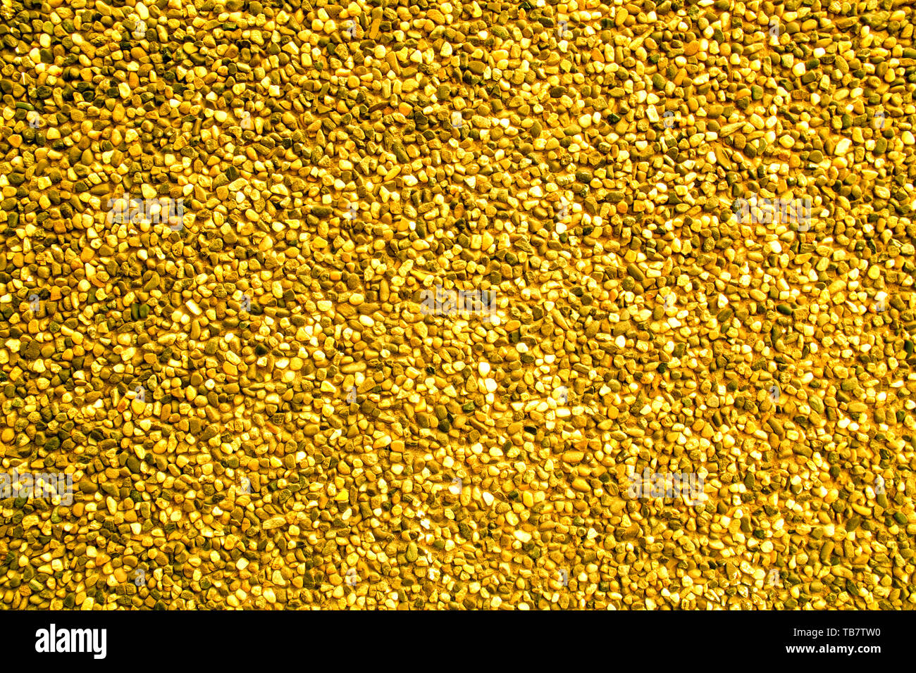 Flame orange pebbles create nice pattern, gravel texture Stock Photo ...