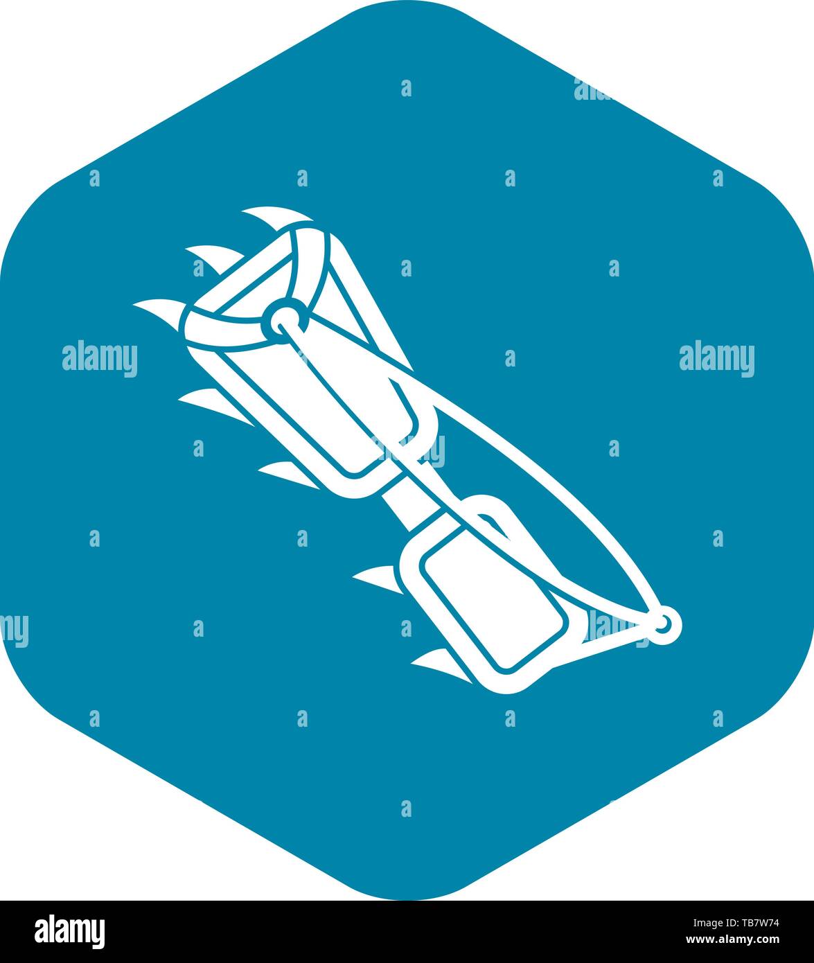 Climbing spikes Stock Vector Images - Alamy