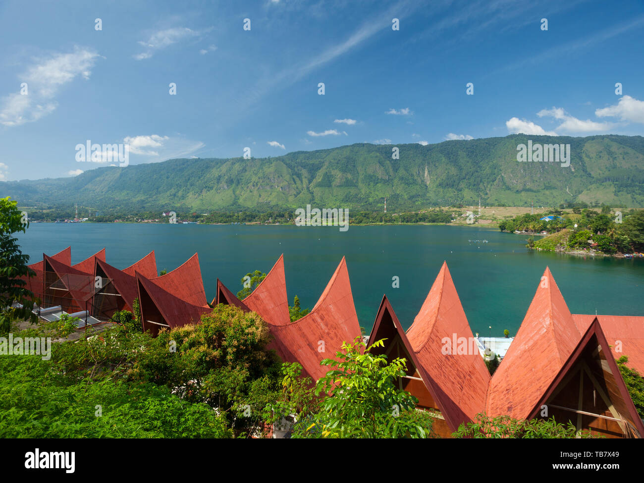Toba batak sumatra house architecture hi-res stock photography and ...
