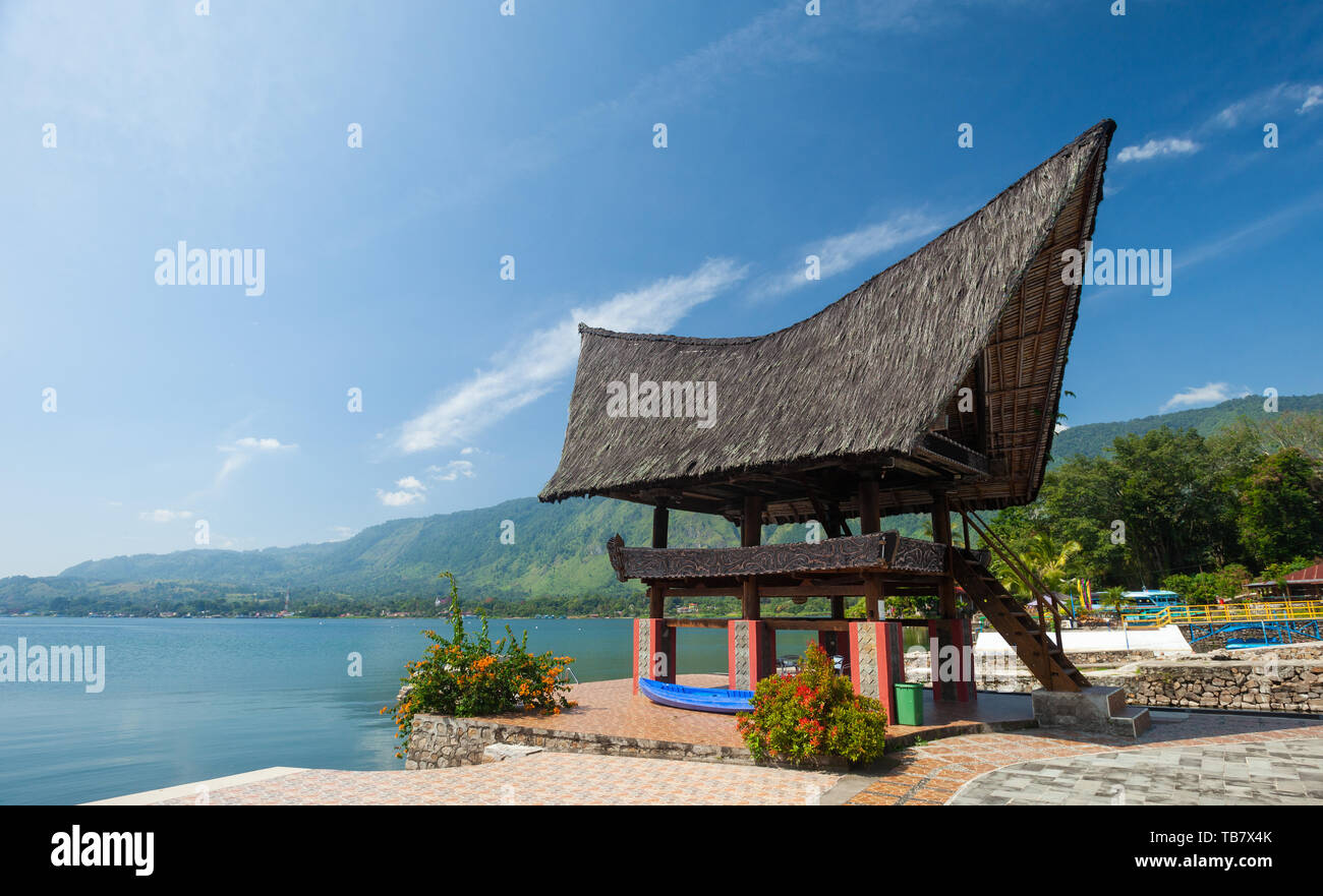 Toba batak sumatra house architecture hi-res stock photography and ...