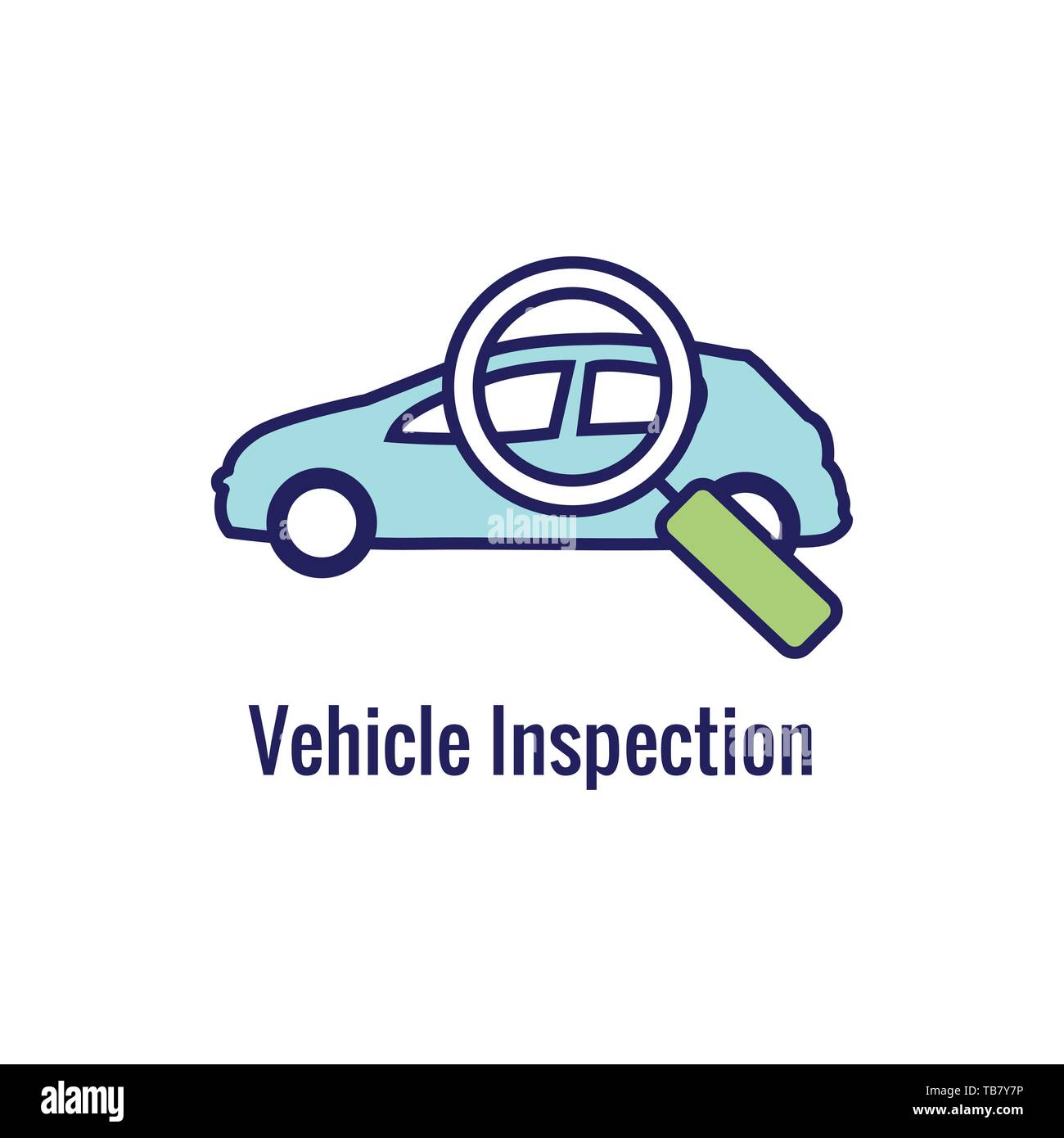 Drivers Test & License Icon Set and Web Header Banner Stock Vector ...