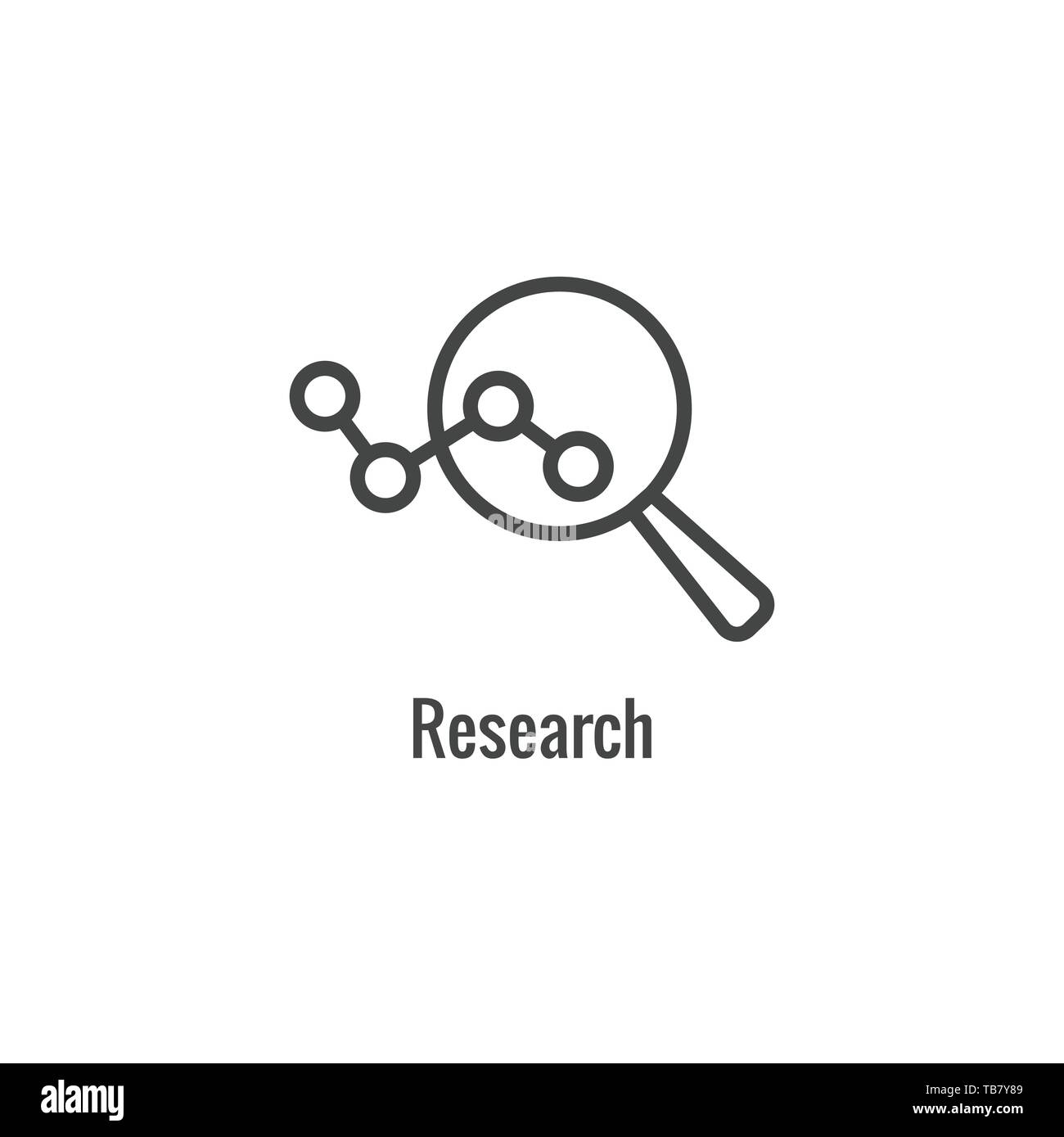 New Business Process Icon, Research phase Stock Vector Image & Art - Alamy