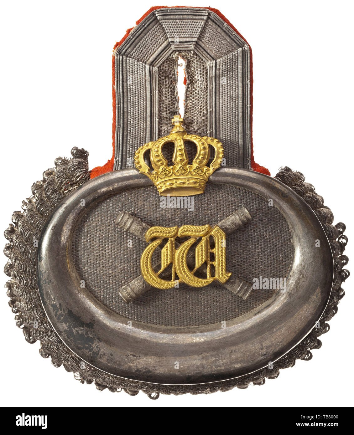 A pair of personal epaulettes belonging to the German Emperor Wilhelm ...