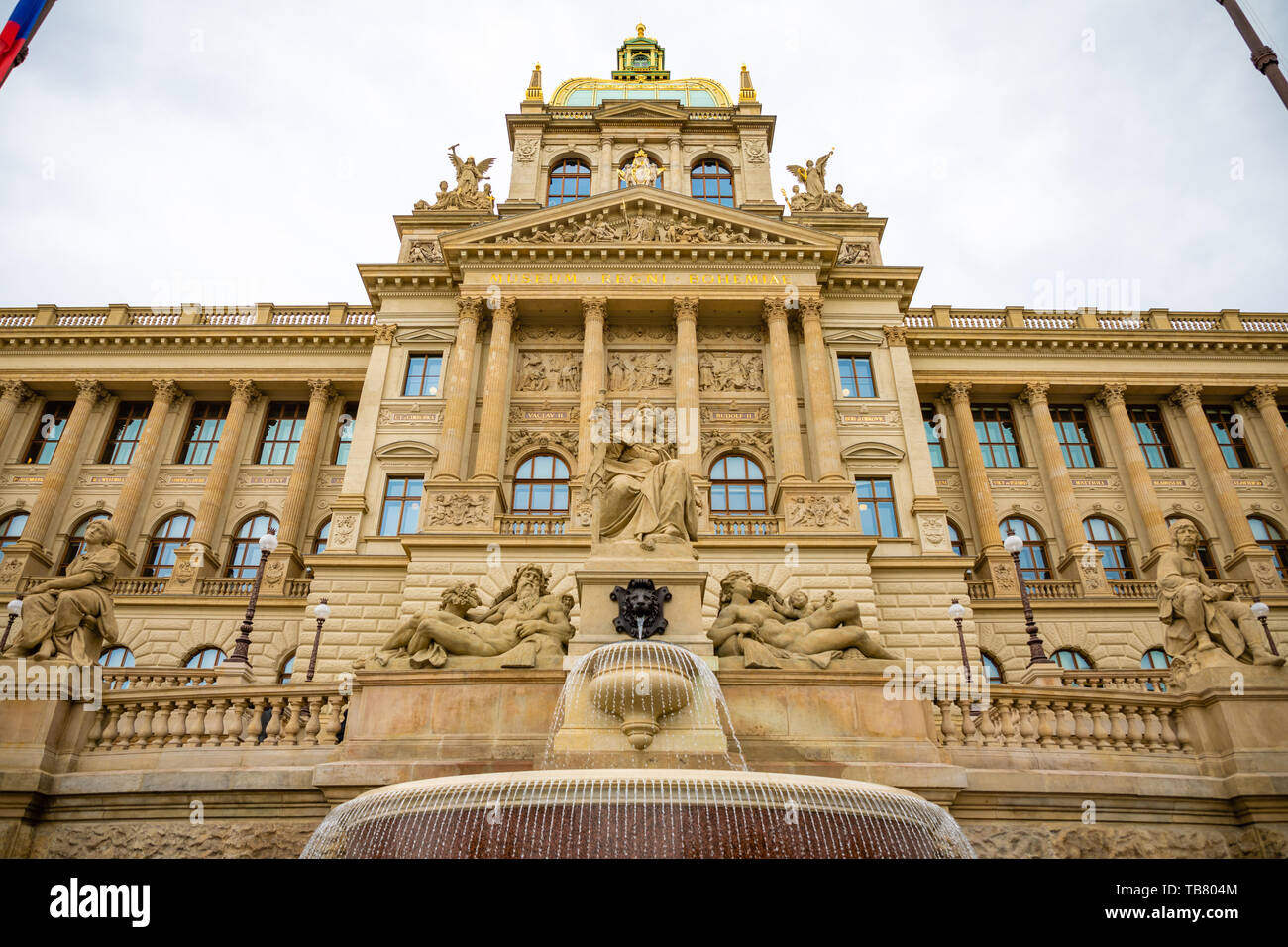 Czech National Museum in Prague, Czech Republic Stock Photo - Alamy