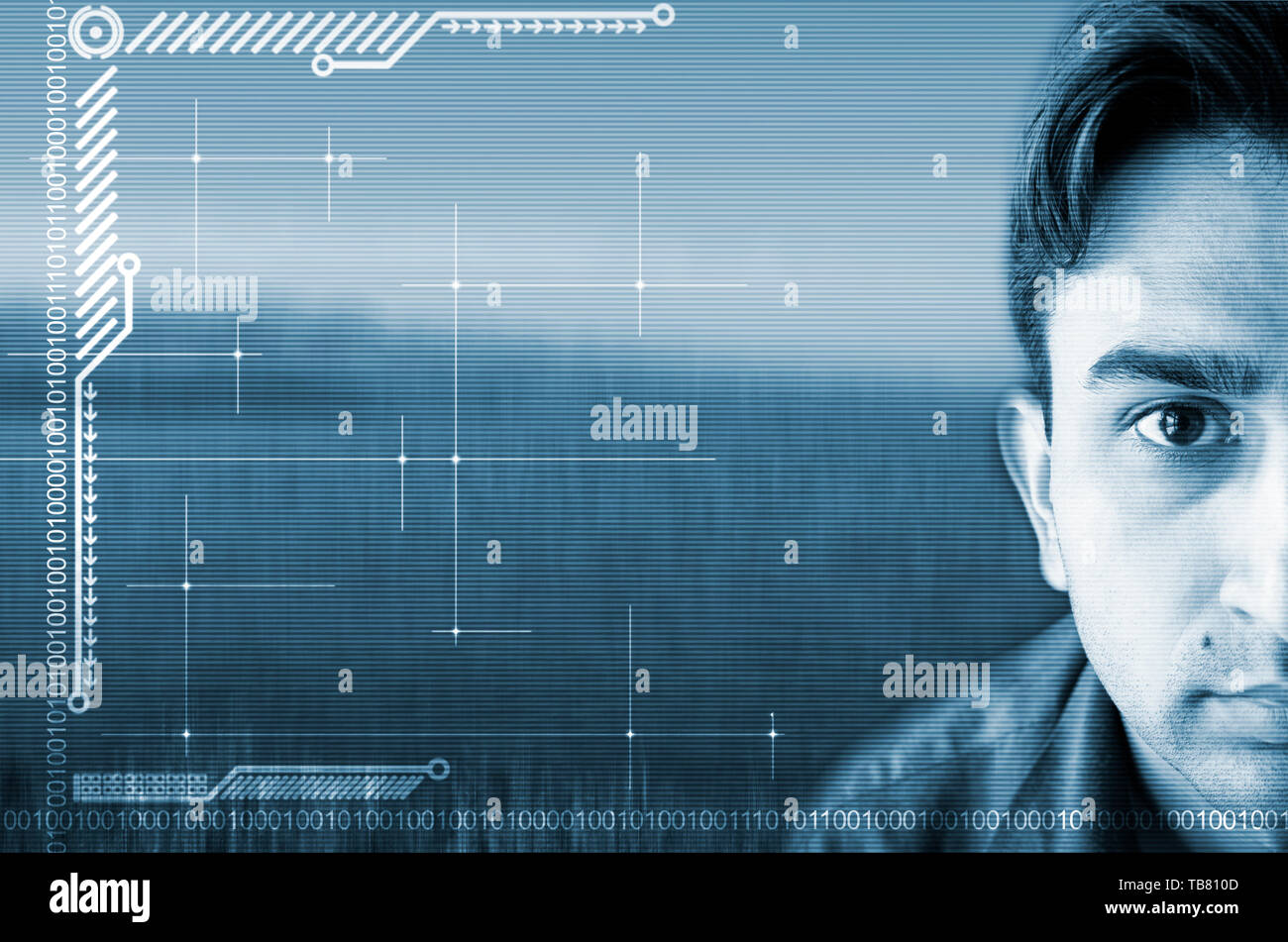 Face technology hi-res stock photography and images - Alamy