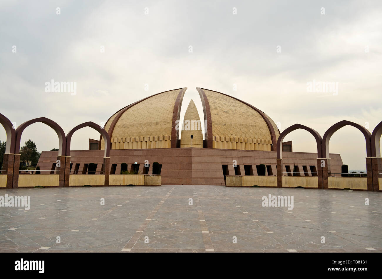 View of Pakistan Monument in Islamabad from backside Stock Photo - Alamy