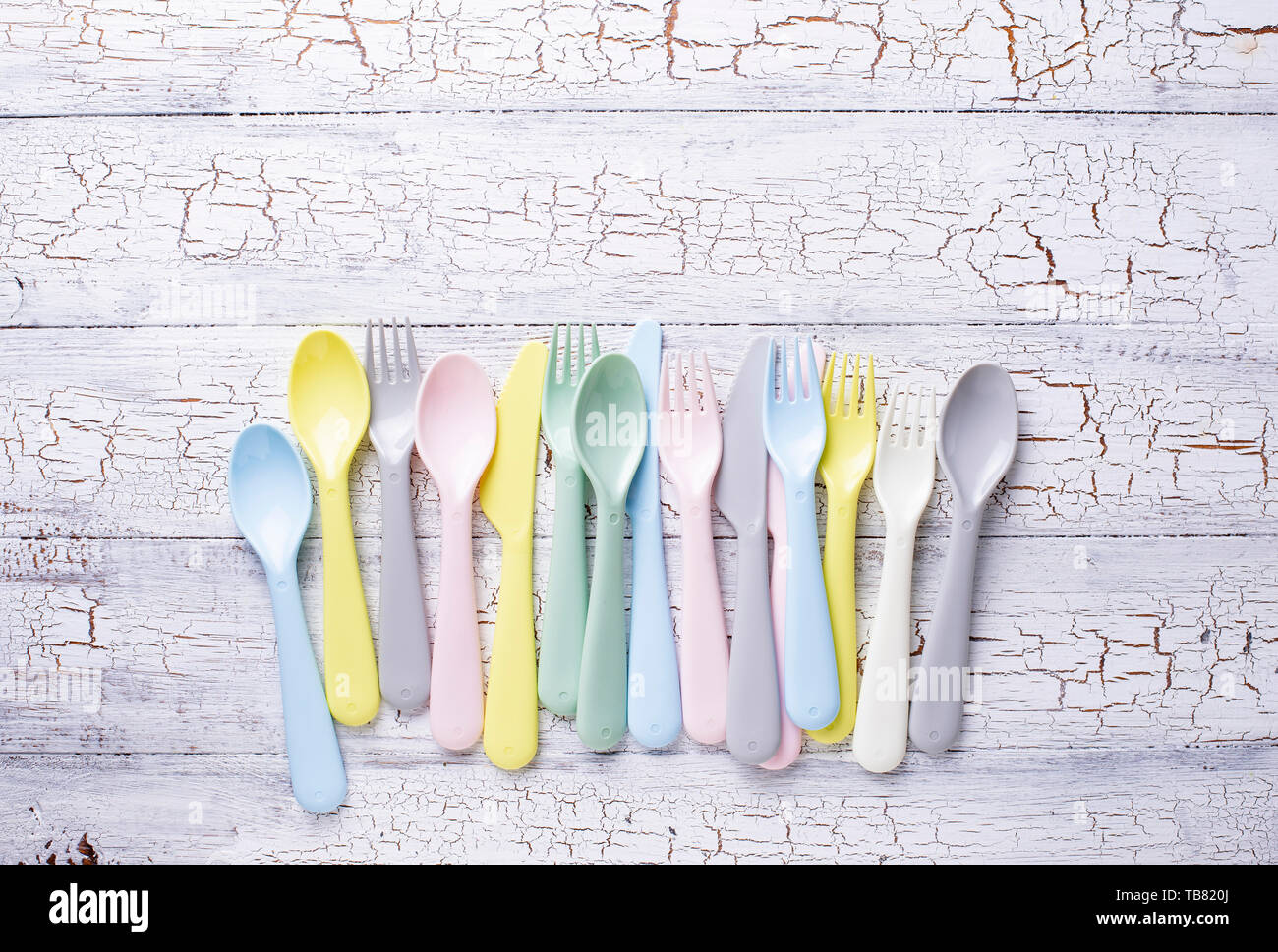 Plastic forks hi-res stock photography and images - Alamy