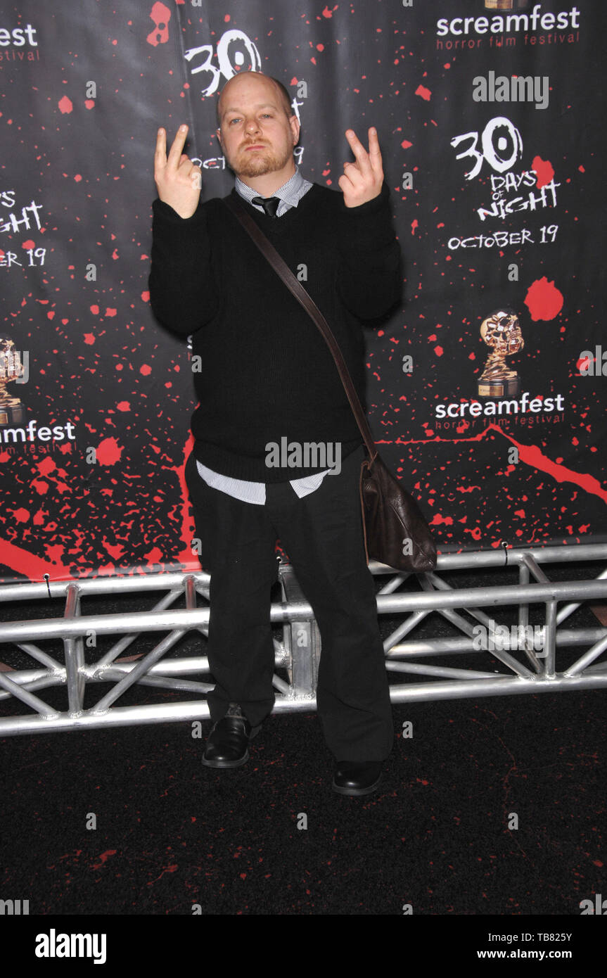 LOS ANGELES, CA. October 17, 2007: Director David Slade at the premiere ...