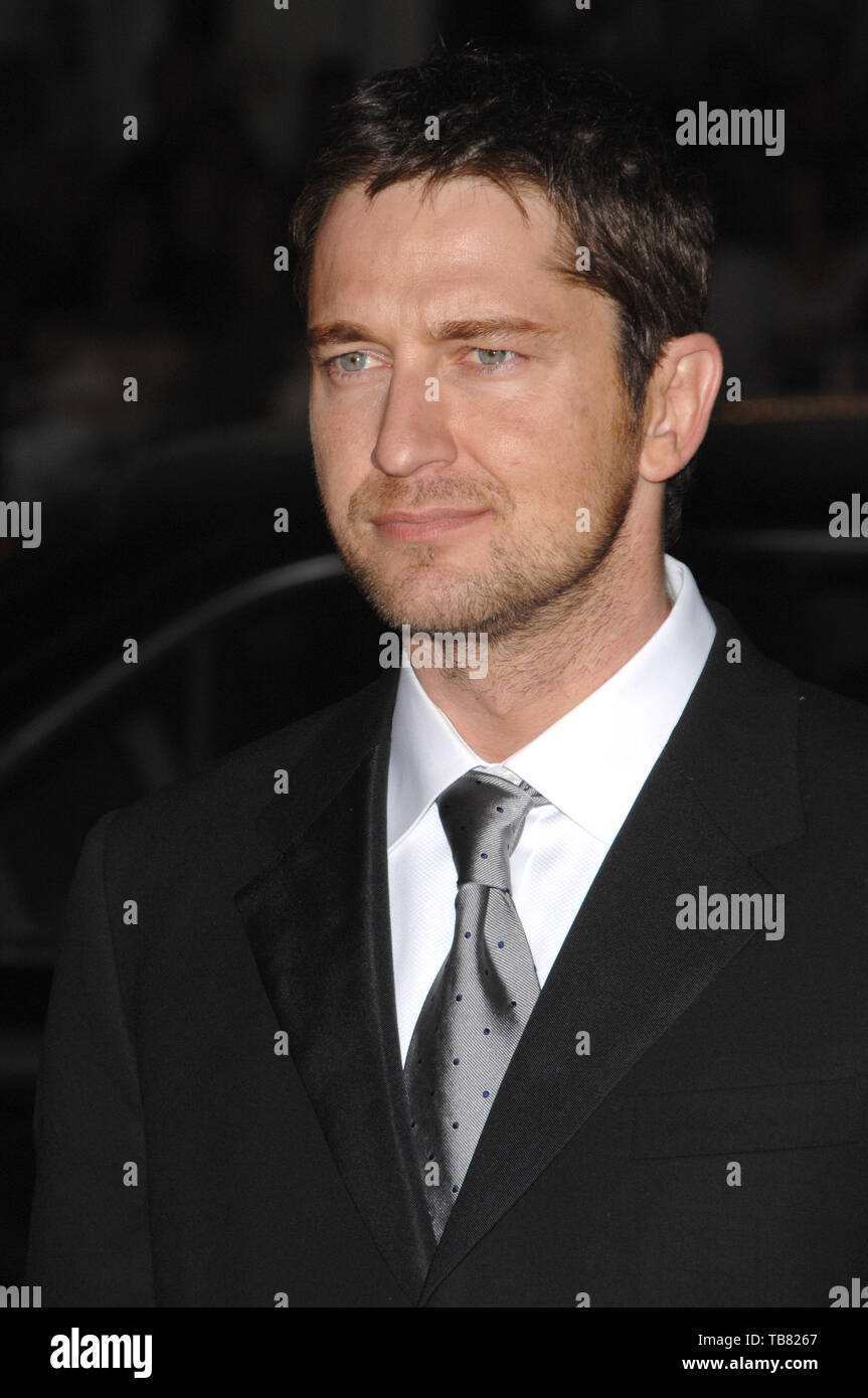 LOS ANGELES, CA. March 05, 2007: Gerard Butler at the Los Angeles ...