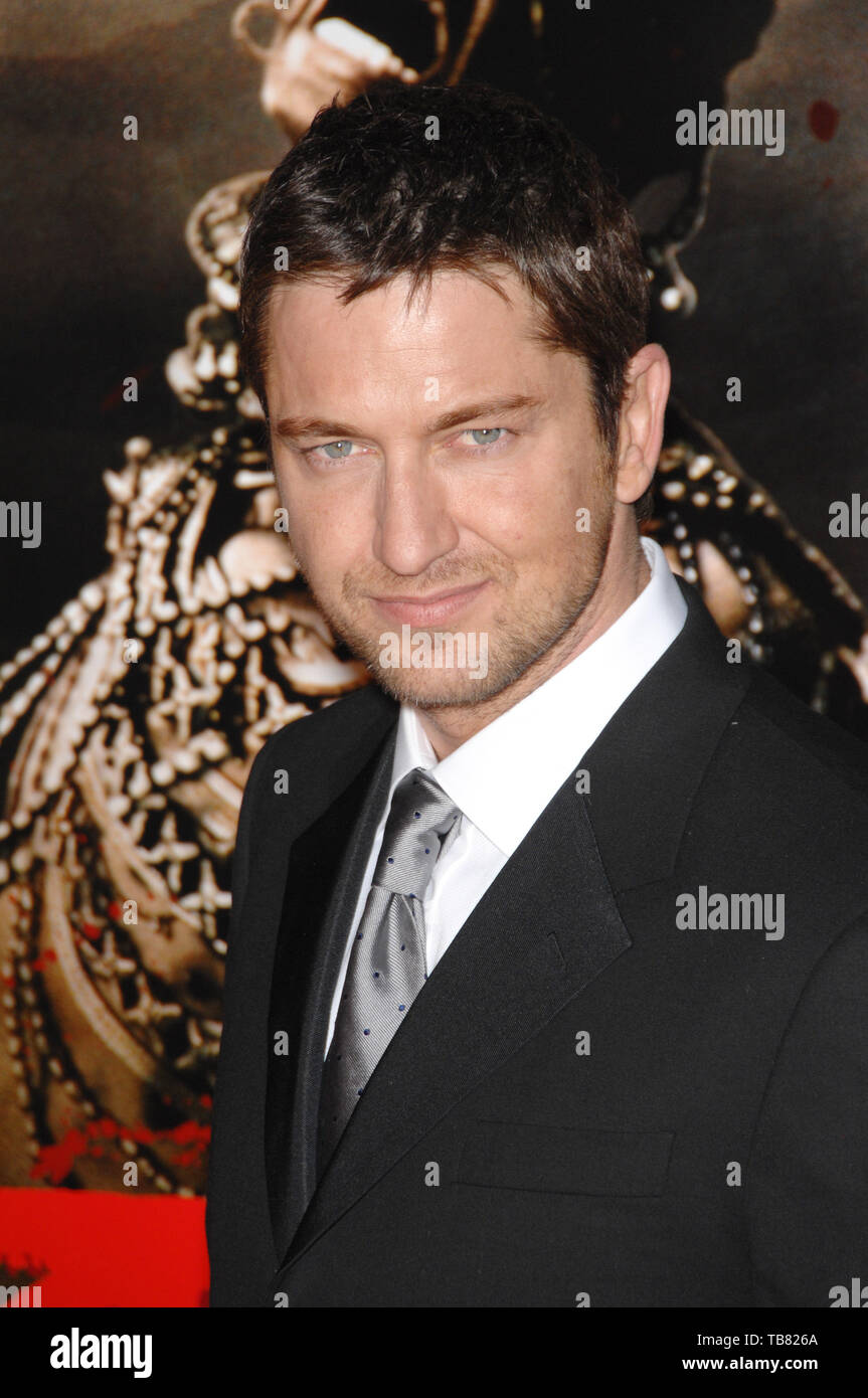 LOS ANGELES, CA. March 05, 2007: Gerard Butler at the Los Angeles ...