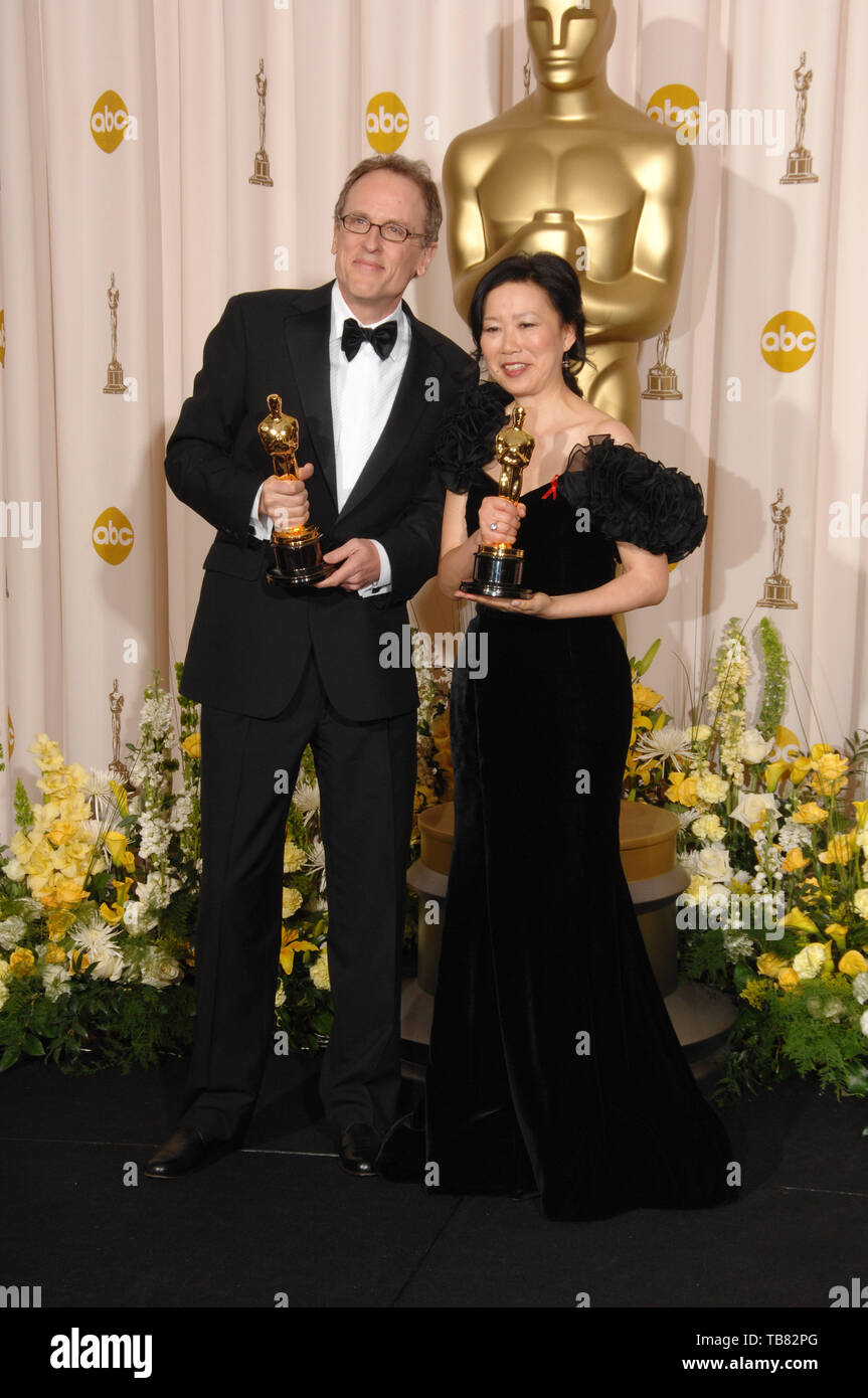 LOS ANGELES, CA. February 25, 2007: Thomas Lennon & Ruby Yang at the ...