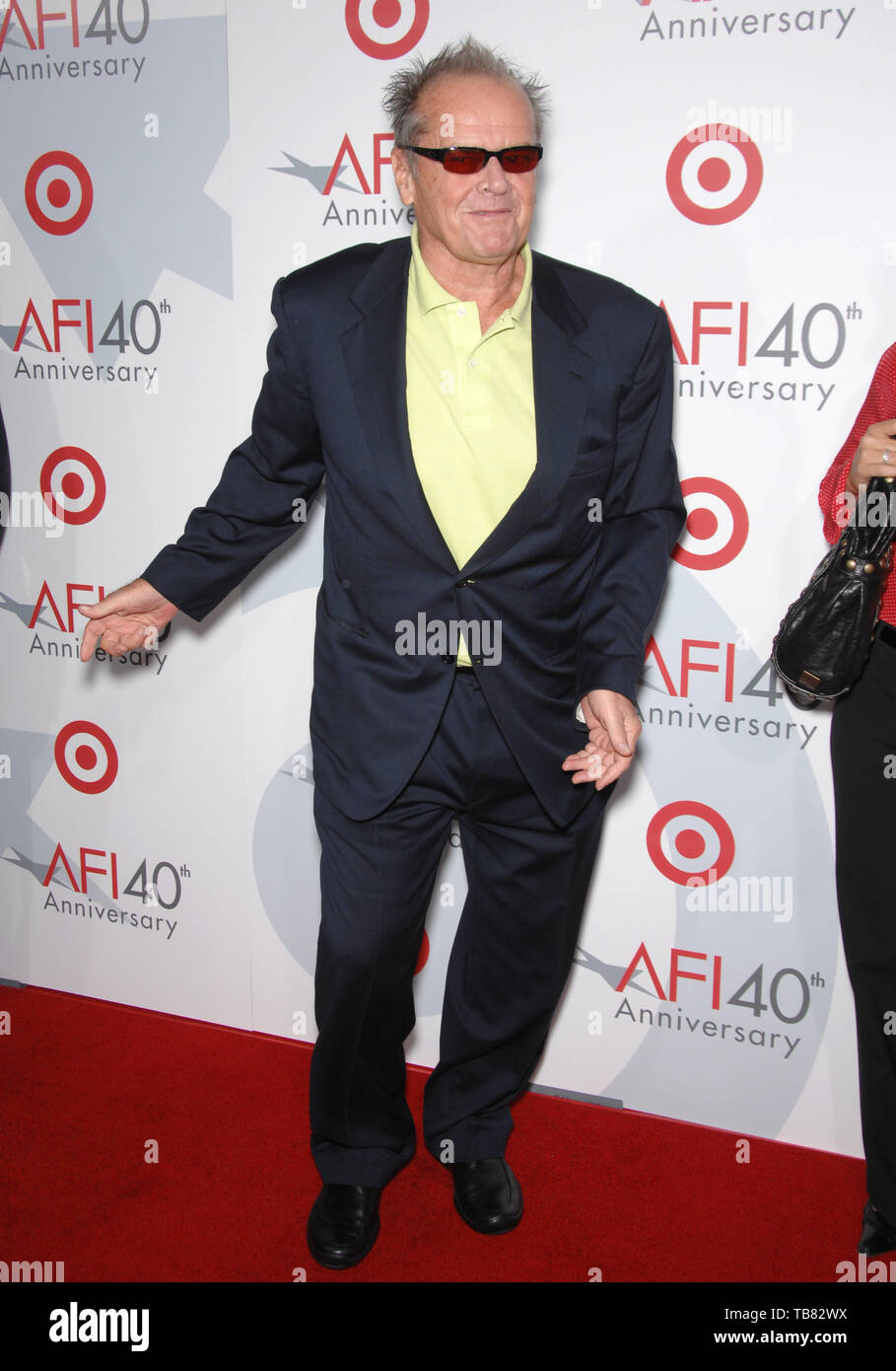 LOS ANGELES, CA. October 04, 2007: Jack Nicholson at the American Film ...
