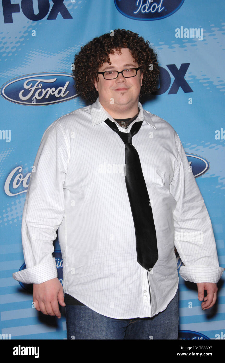 LOS ANGELES, CA. March 08, 2007: Chris Sligh at a party at the Pacific ...