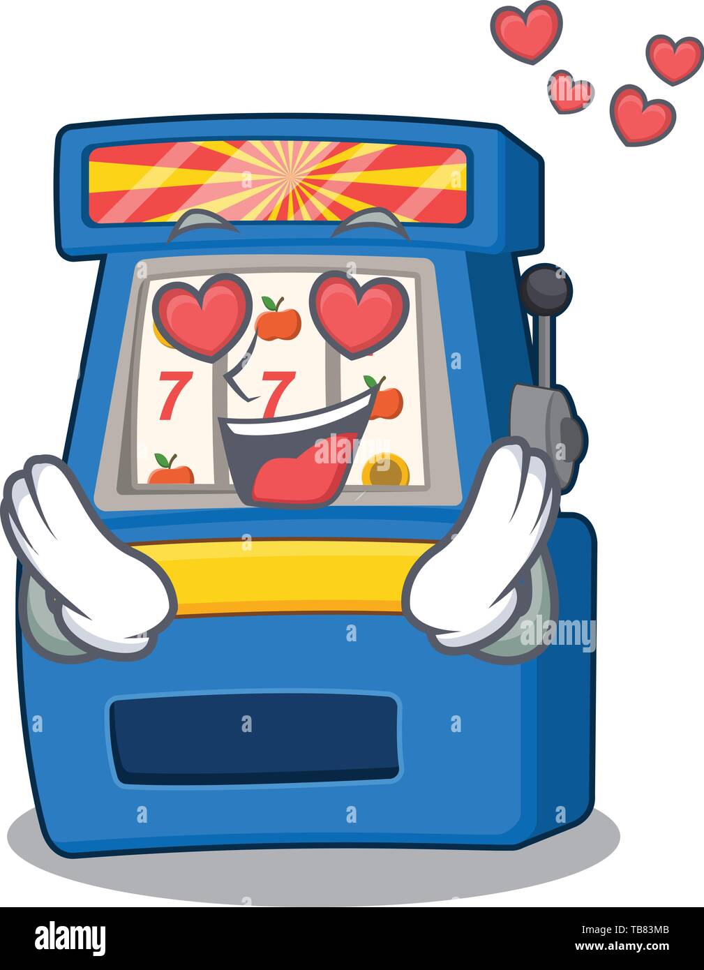 Lucky in love Stock Vector Images - Alamy