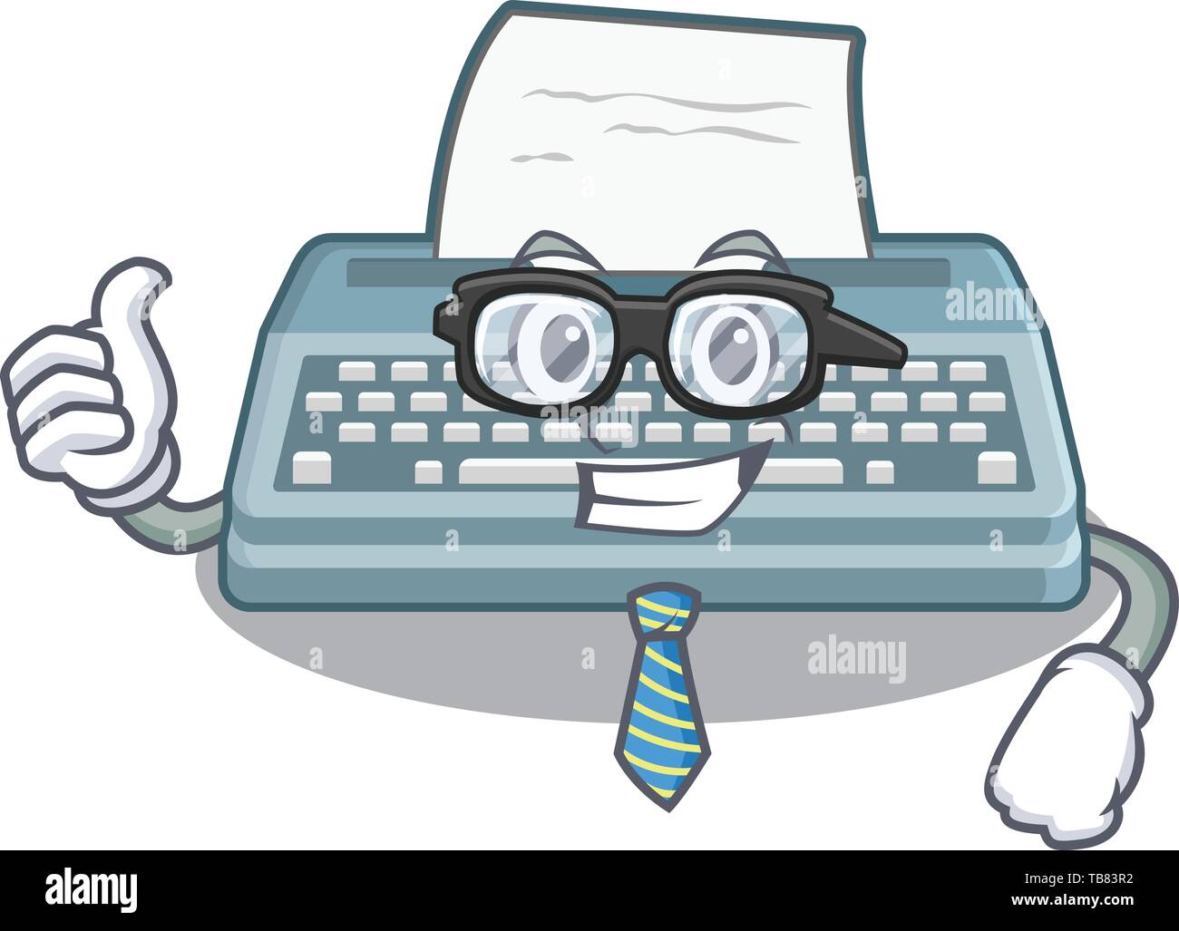 Success successful typewriter Stock Vector Images - Alamy