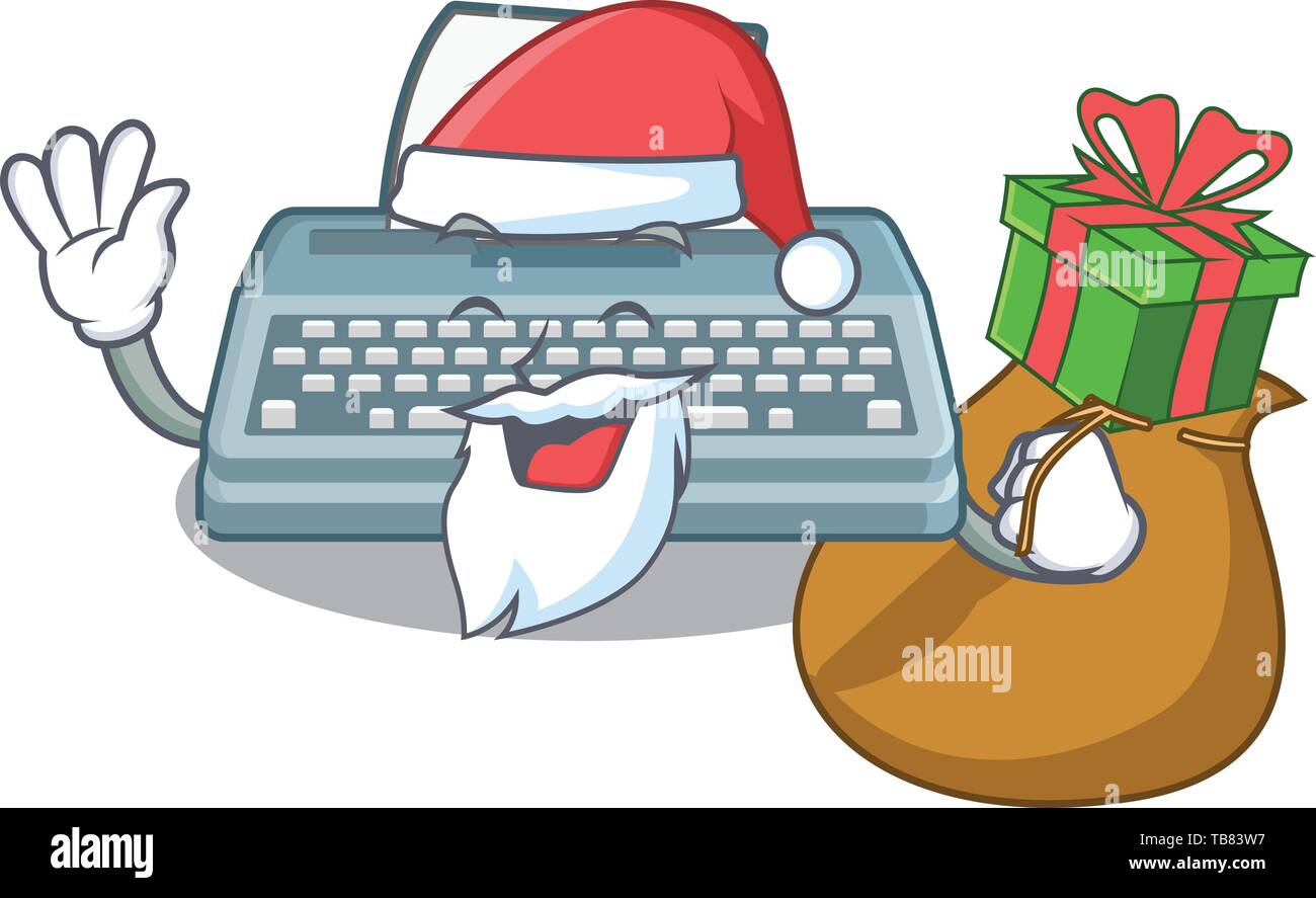 Typewriter christmas Stock Vector Images - Alamy