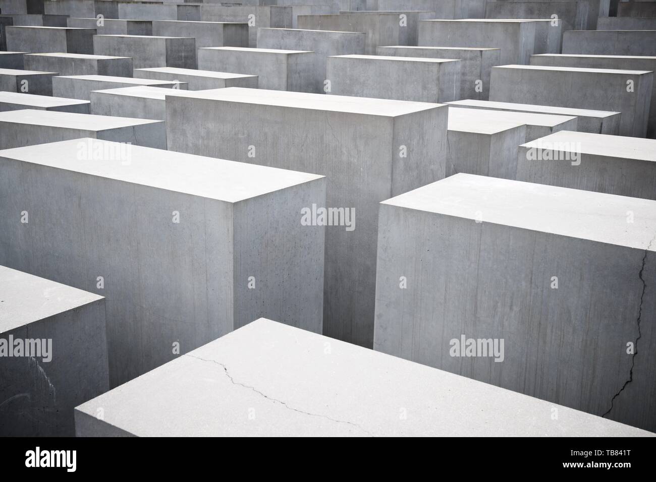 BERLIN, GERMANY - MARCH 23, 2016: View of the blocks that make up the ...