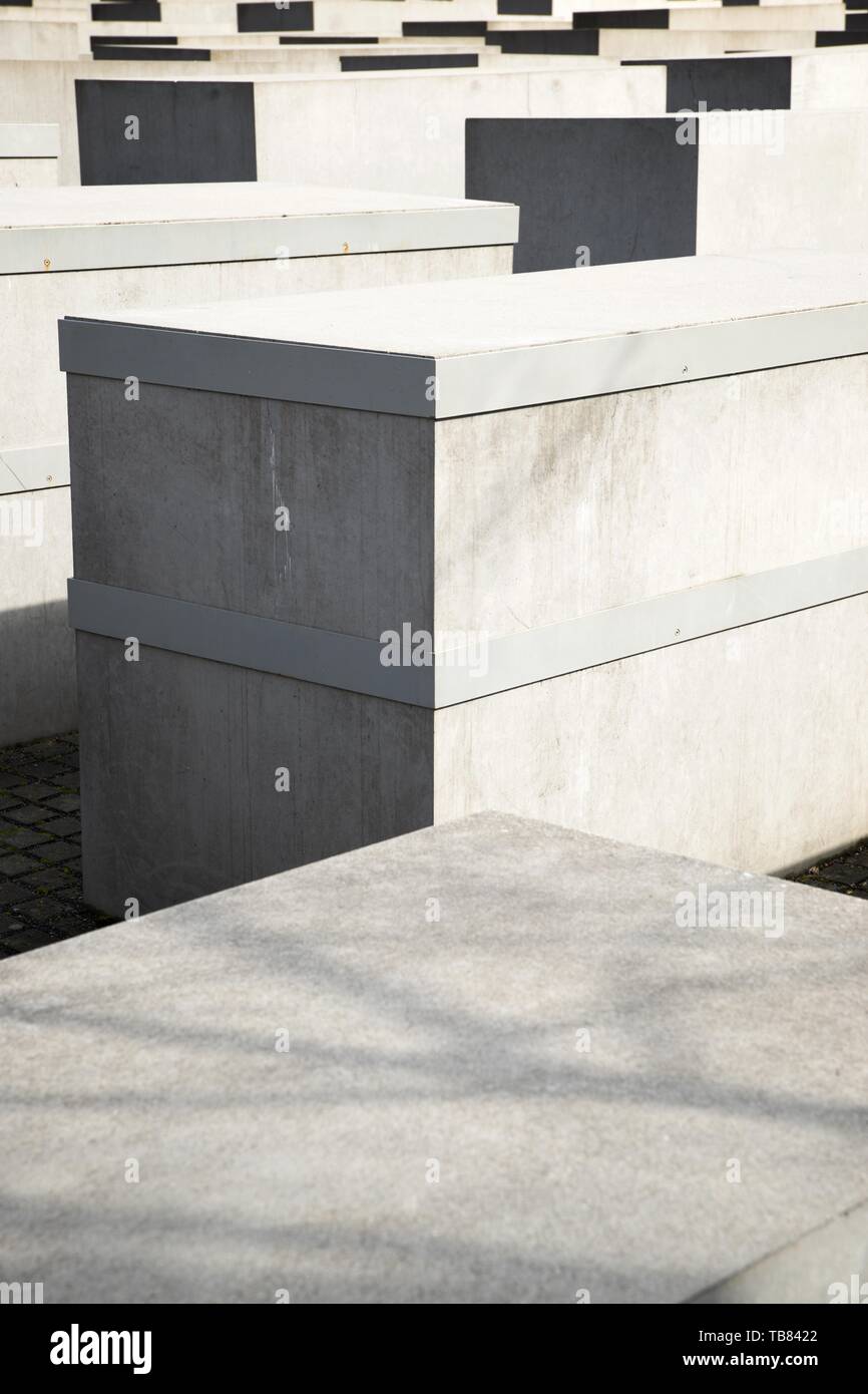BERLIN, GERMANY - MARCH 26, 2016: View of the blocks that make up the ...