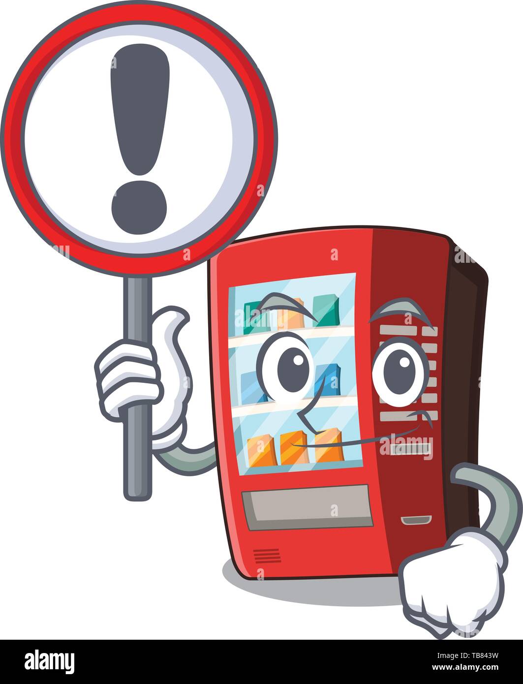 Vending machine by the street Stock Vector Images - Alamy