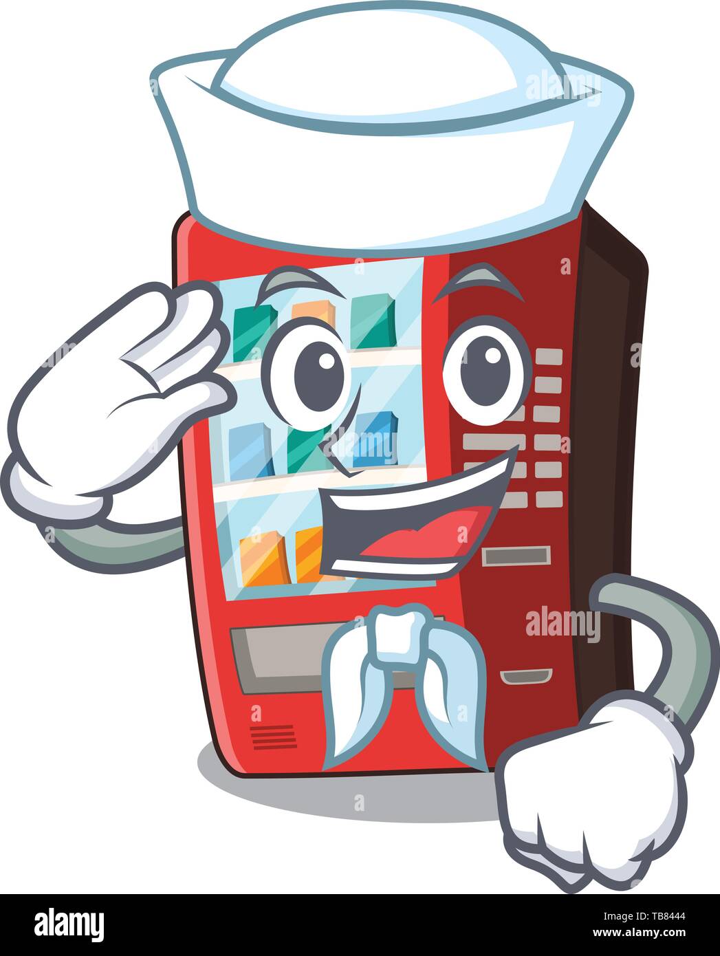 Sailor vending machine in the cartoon shape Stock Vector Image & Art ...