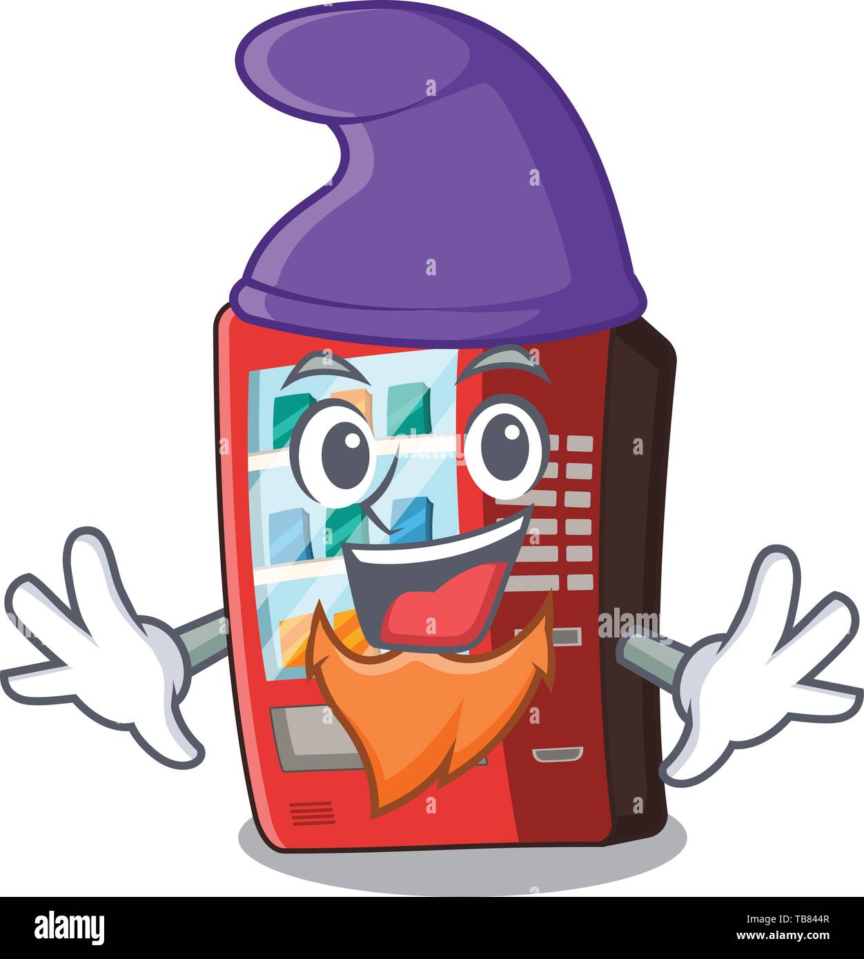 Elf vending machine in the cartoon shape Stock Vector Image & Art - Alamy