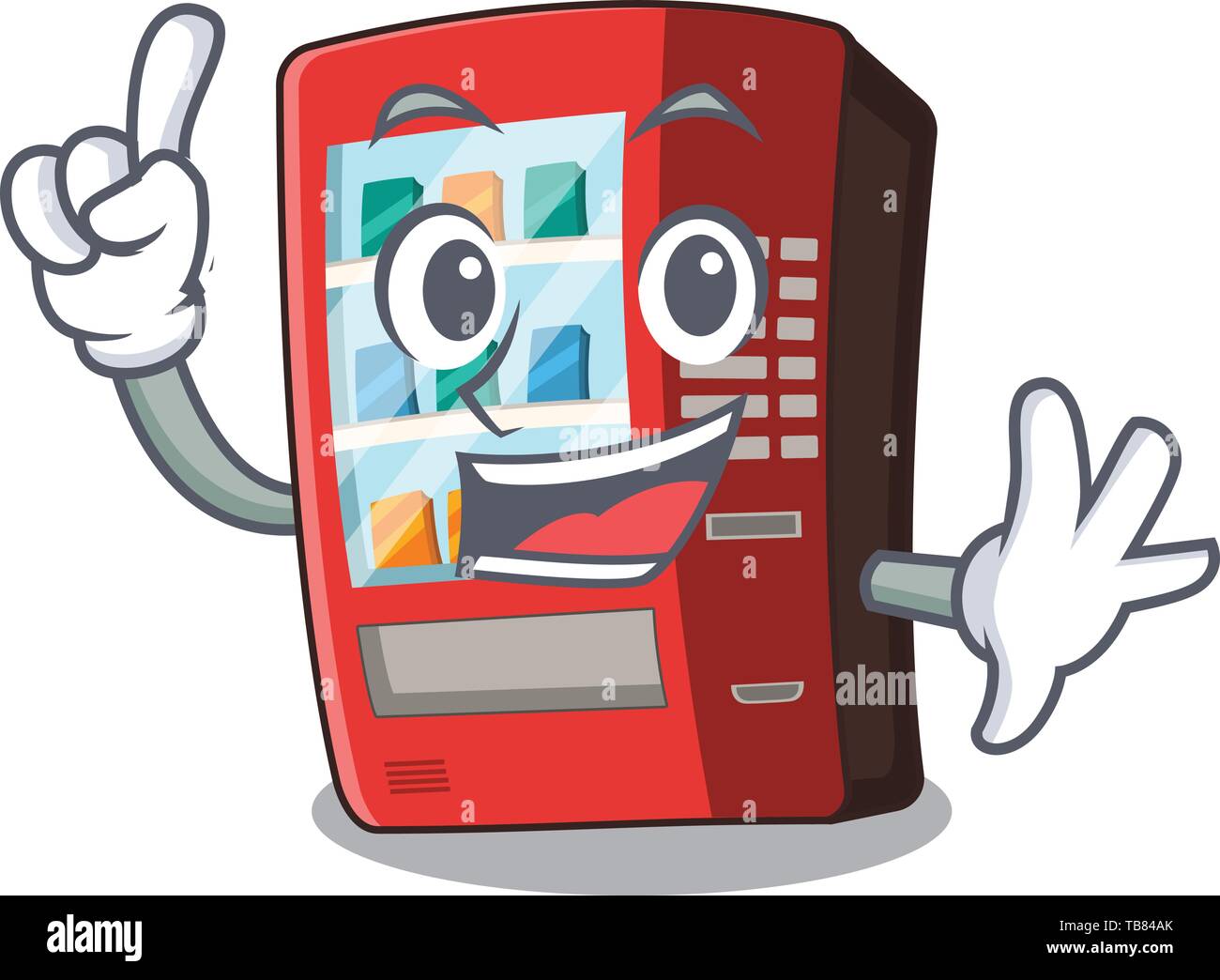 Finger toy vending machine above cartoon table Stock Vector Image & Art ...