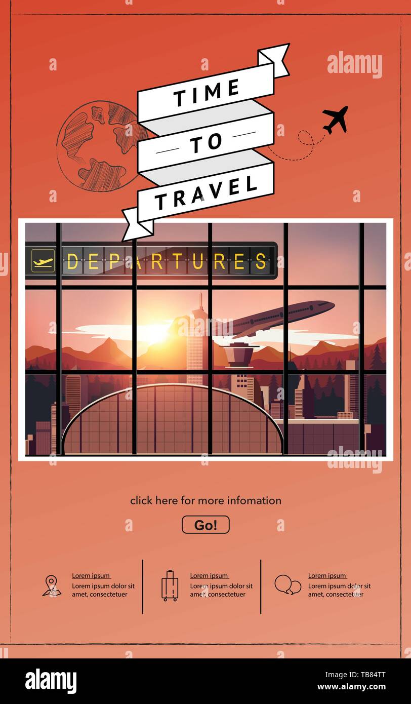 Modern travel option Stock Vector Images - Alamy