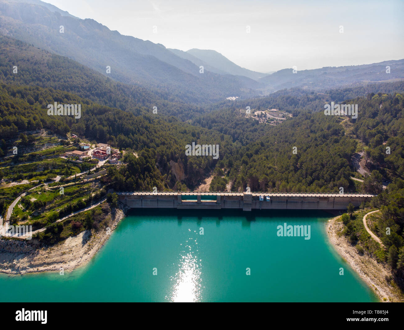 Reservoir Dam Water Construction Stock Photos & Reservoir Dam Water ...