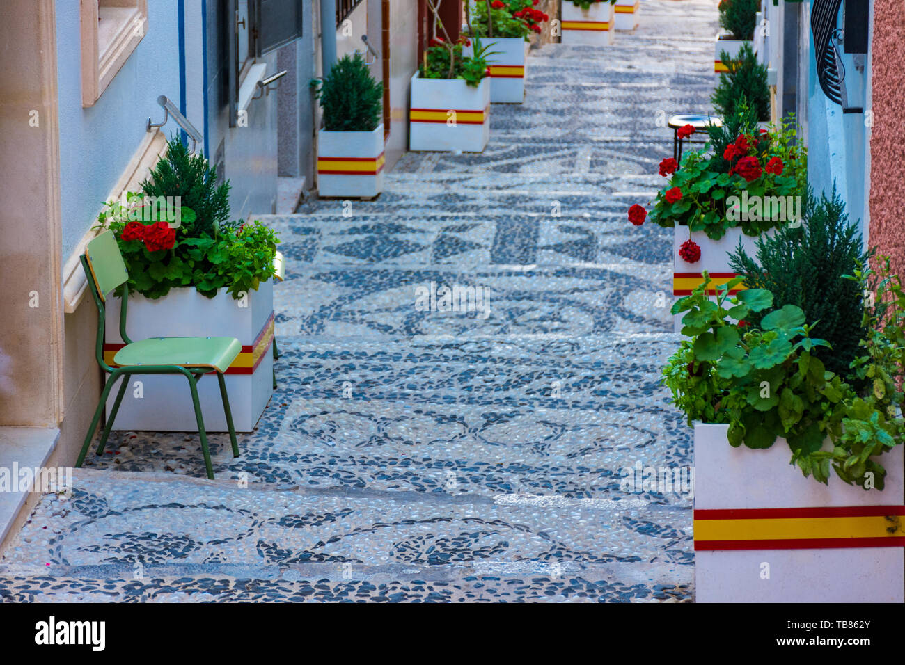 Calpe old town hi-res stock photography and images - Alamy