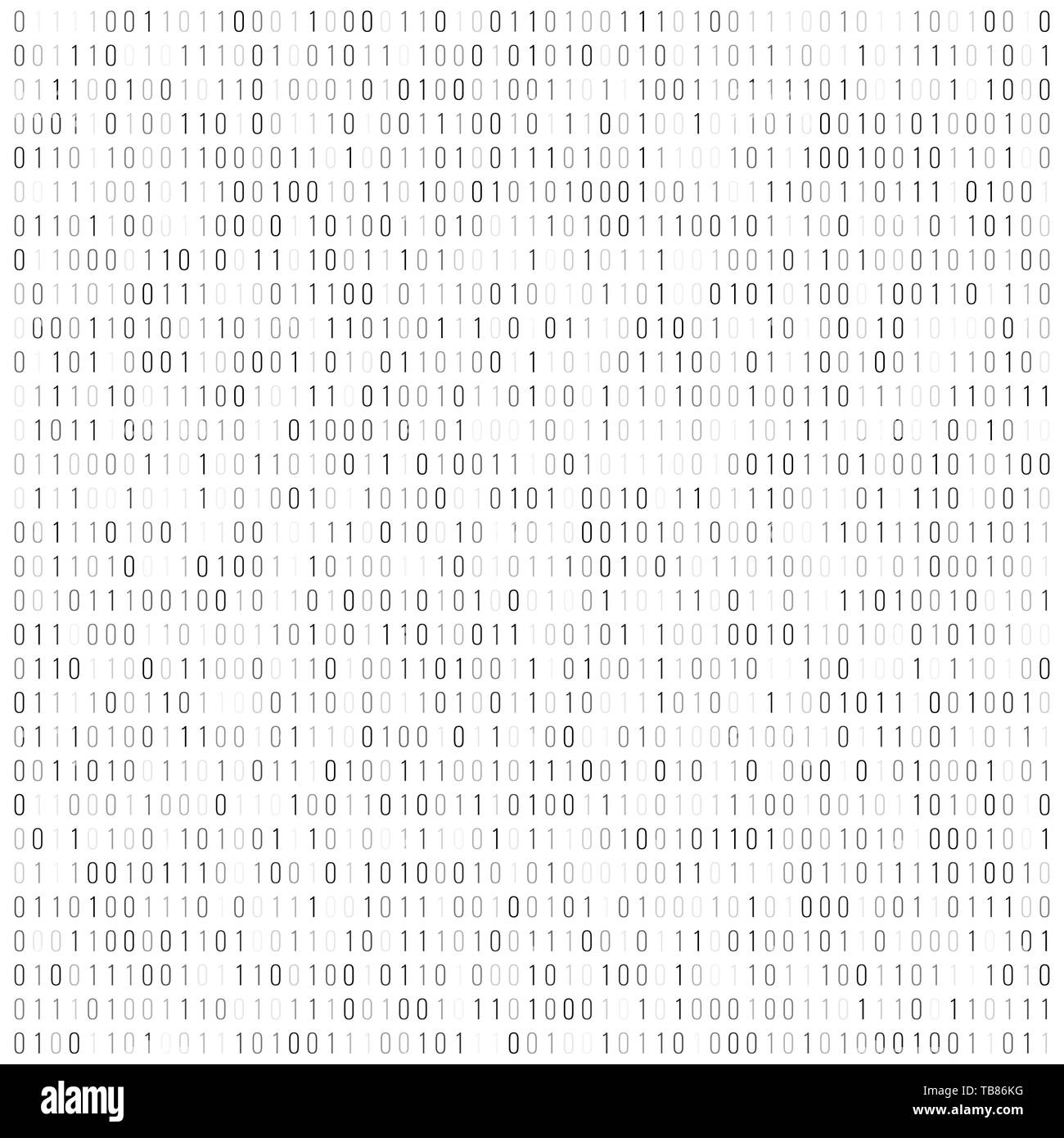 Binary Code Digital Technology Background Computer Data By 0 And 1 Algorithm Binary Data Code