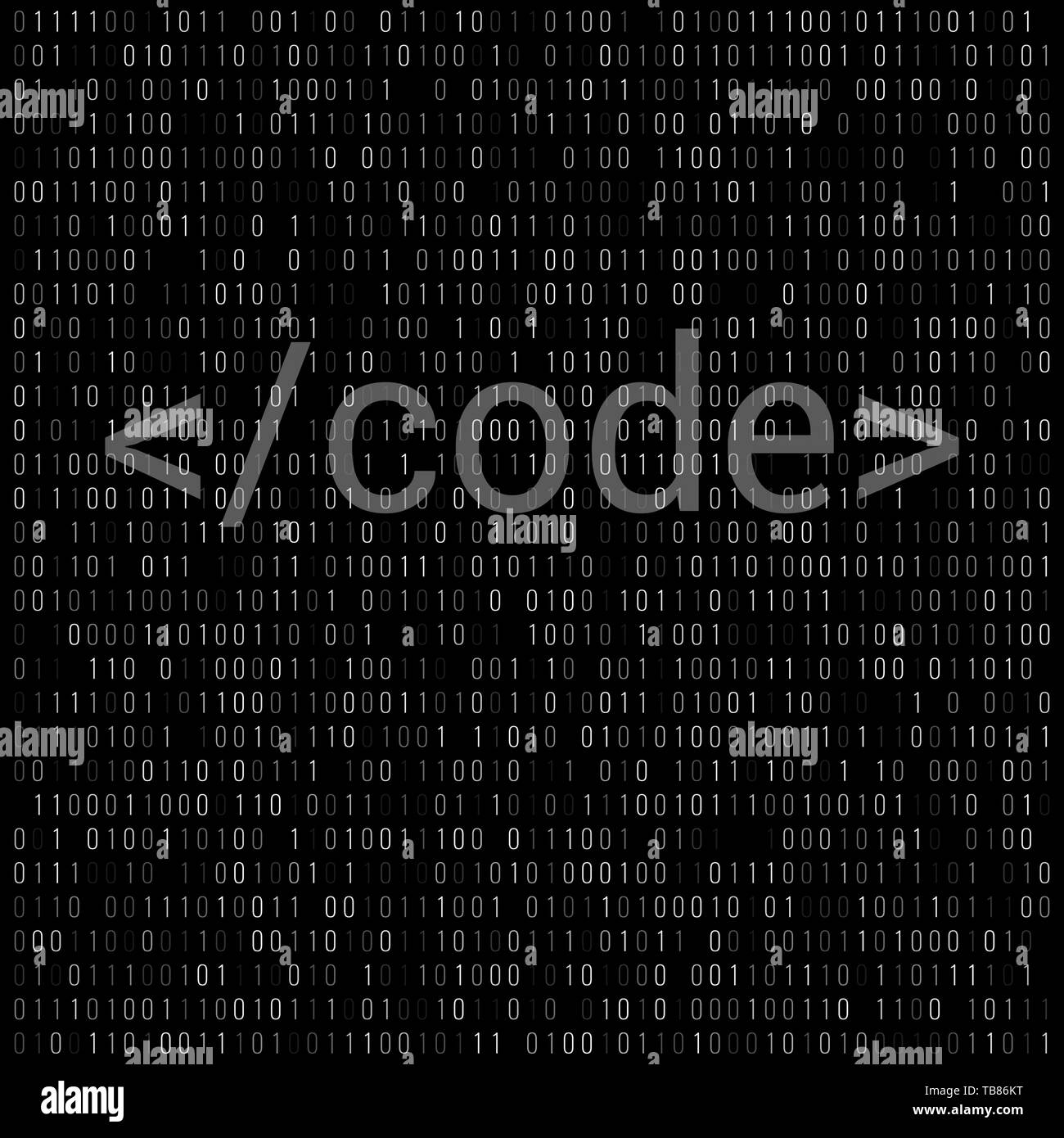 Binary Code Digital Technology Background Computer Data By 0 And 1 Algorithm Binary Data Code