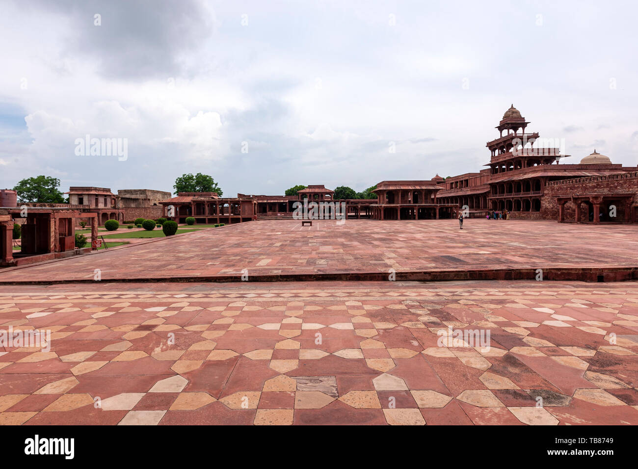 Pachisi Court, Fatehpur Sikri, Agra District of Uttar Pradesh, India ...
