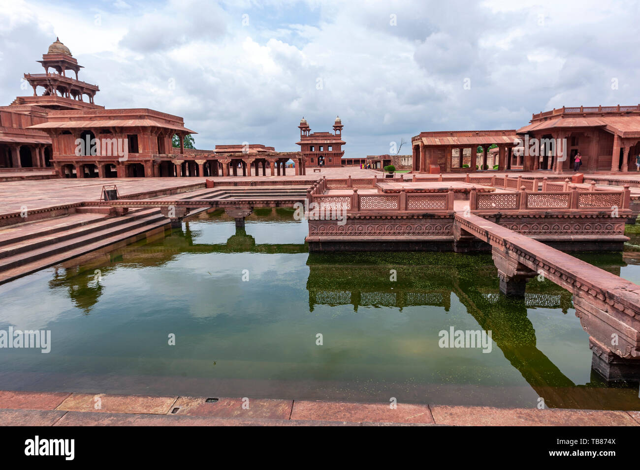 Anup Talao, water tank, Fatehpur Sikri, Agra District of Uttar Pradesh ...